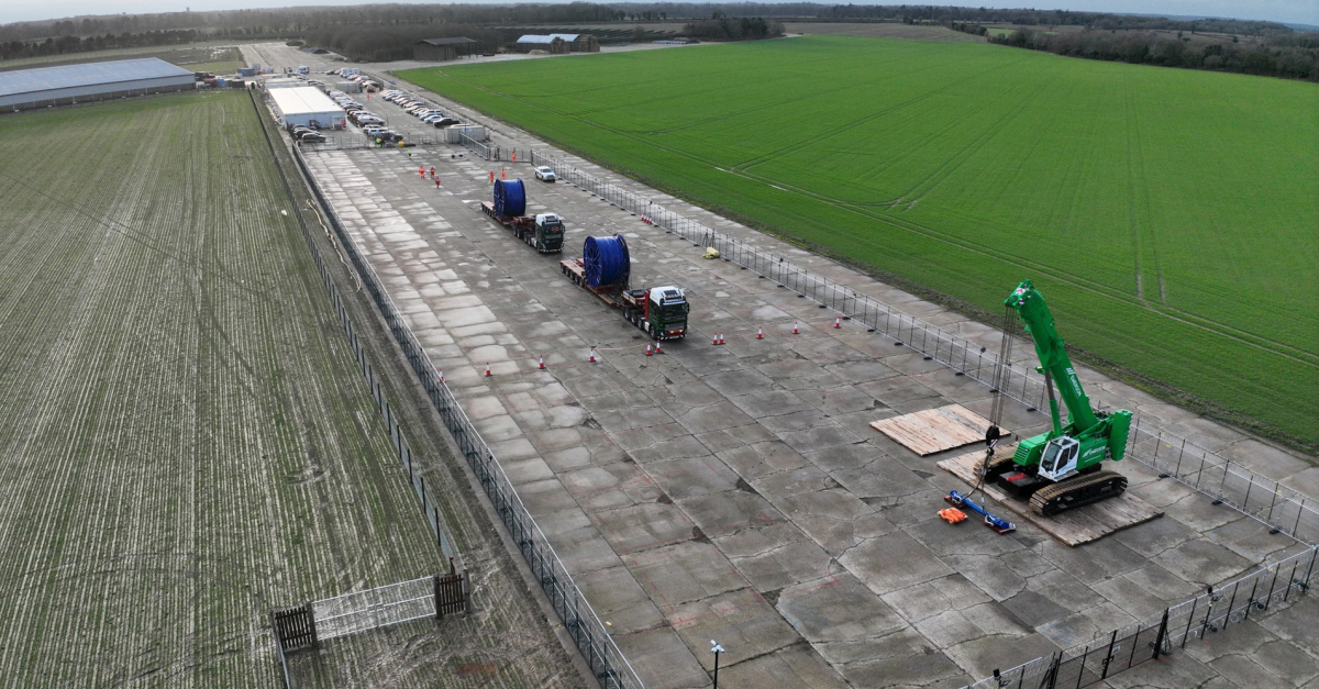 Project - Hornsea 3 onshore cabling for wind farm