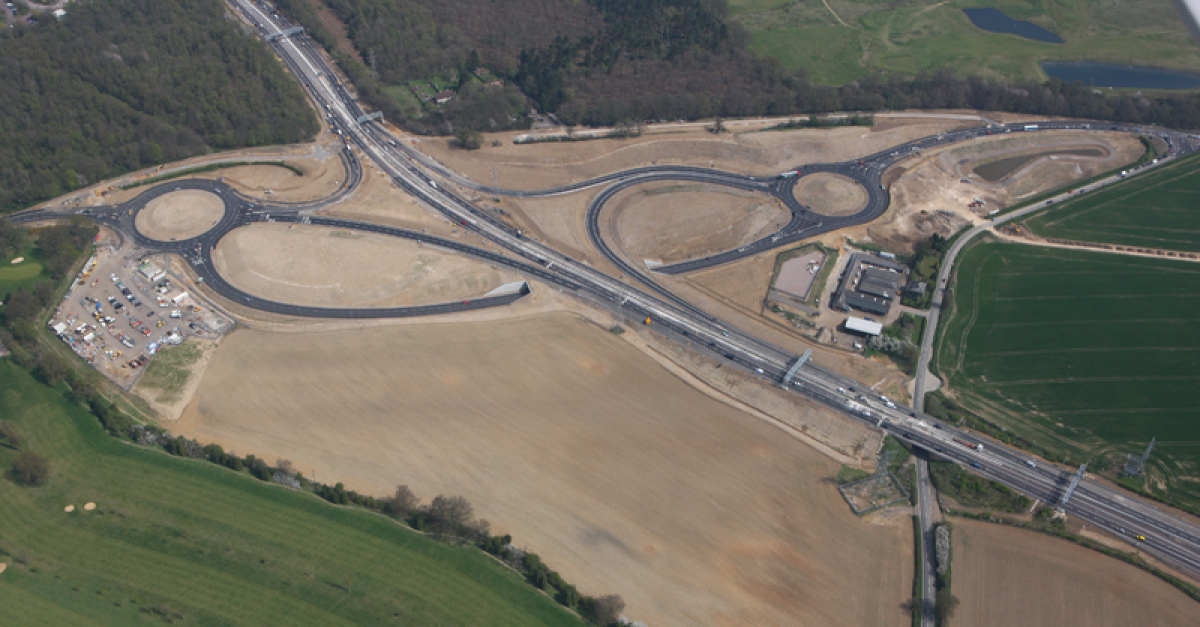 M1 Junction 10A shortlisted for the British Construction Industry ...