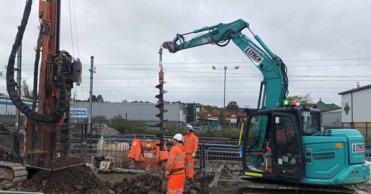 Foundations milestone at new Brent Cross railway station ...