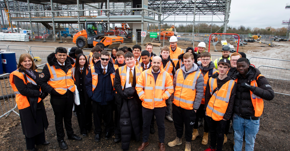 VolkerFitzpatrick welcomes students to Eastbrook Studios site for Open ...