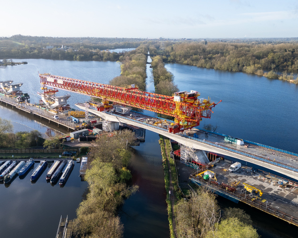 Last segment of Colne Valley Viaduct installed and becomes Britain's ...